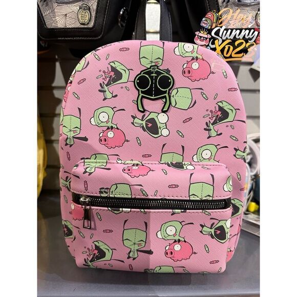Bioworld | Bags | Invader Zim Gir Pig Mini Backpack | Poshmark
